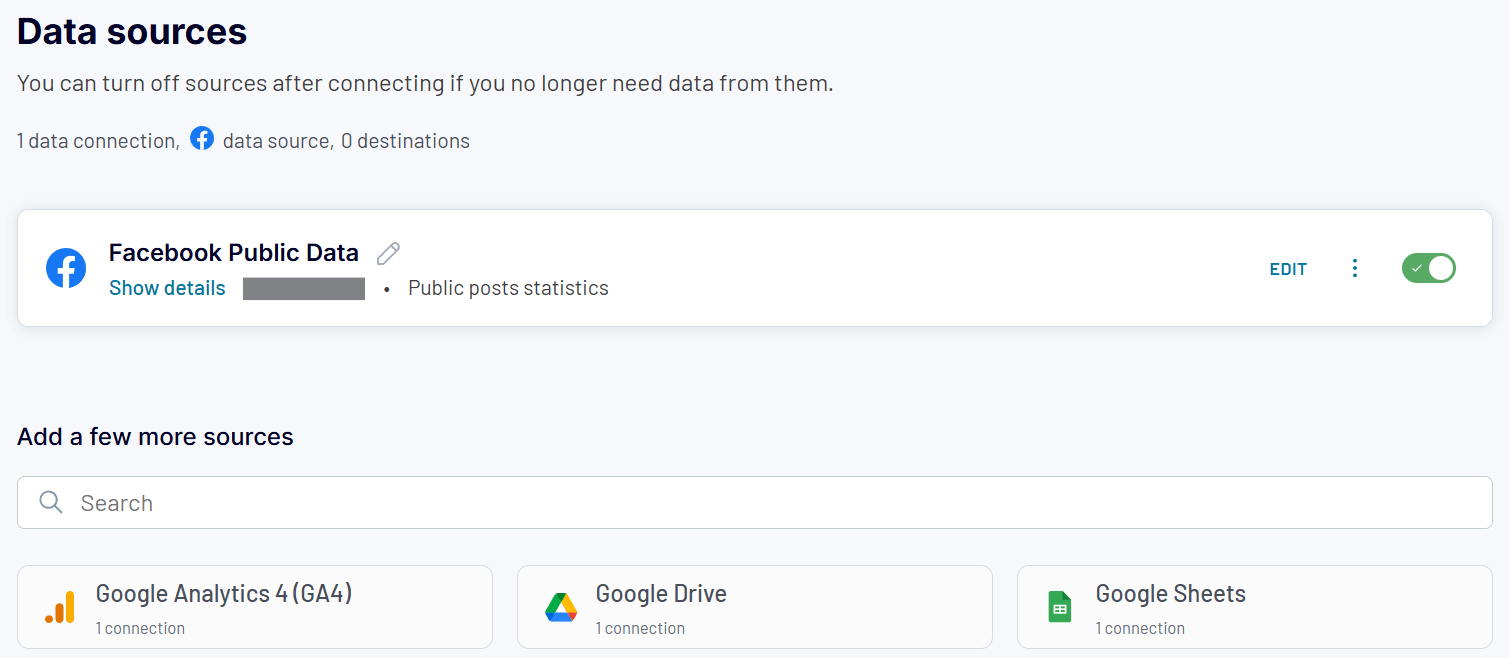 Connect Facebook Public Data to Looker Studio | Coupler.io Blog