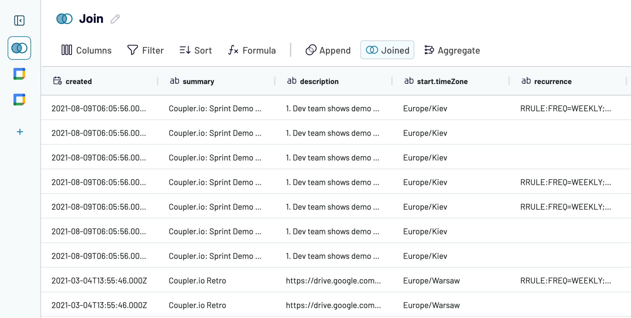 How to Export Google Calendar Data to a JSON File | Coupler.io Blog